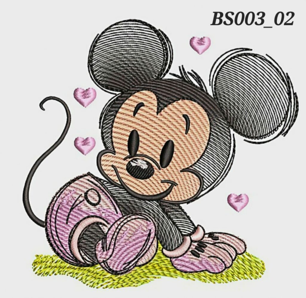 Baby Mouse Set 1 - complete set - BeeStitch